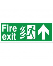 Hospital Compliant Fire Exit Up Sign – Unifire & Security